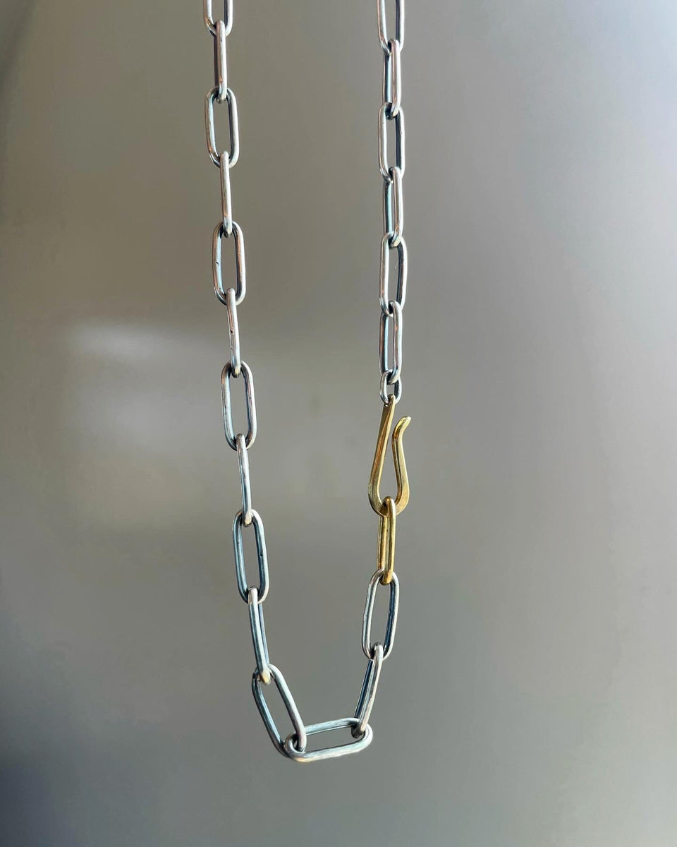 Handmade Silver Chain + 18k Gold Clasp – Sierra Keylin