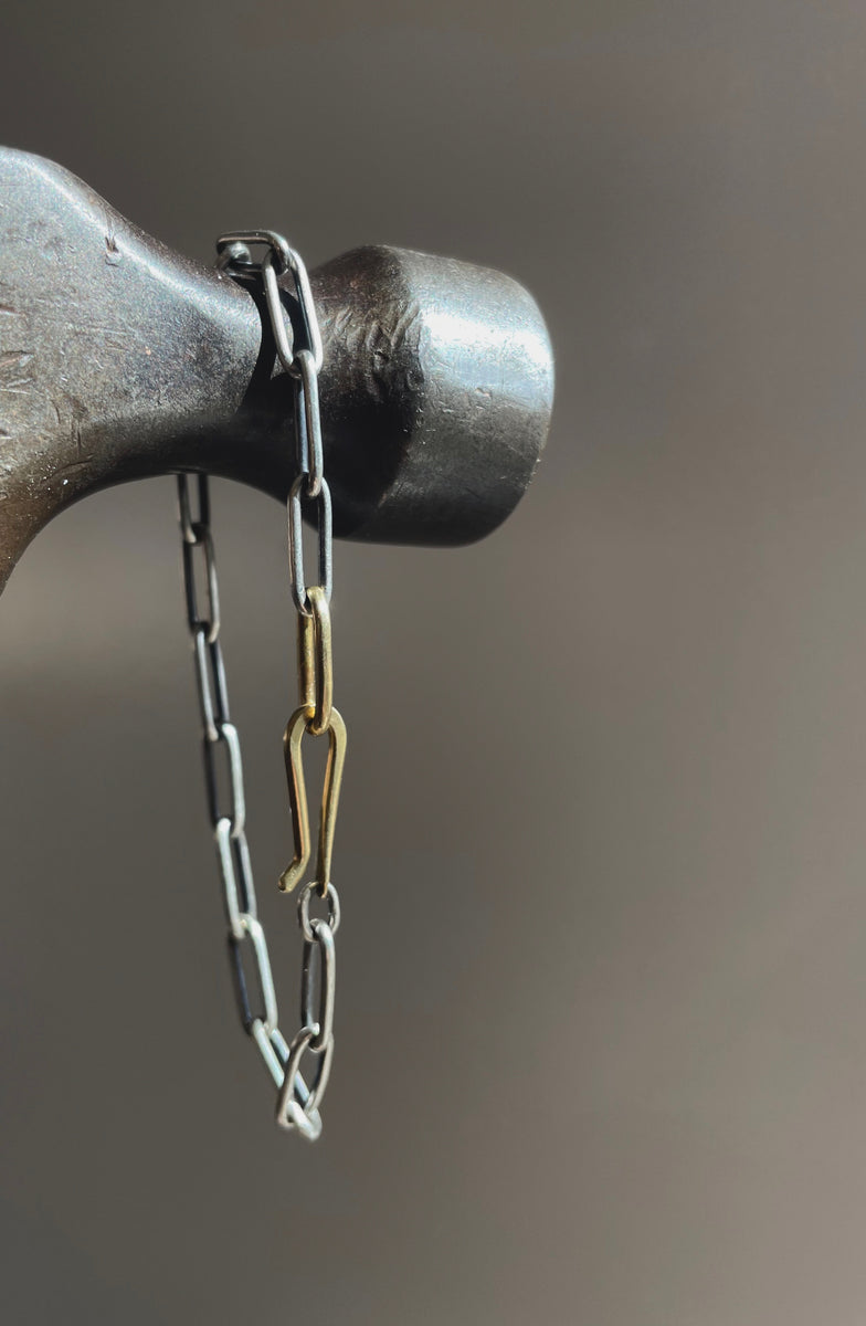 Handmade Chain Bracelet + 18k Clasp – Sierra Keylin