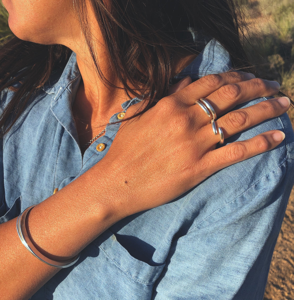 Medium Coil Ring – Sierra Keylin